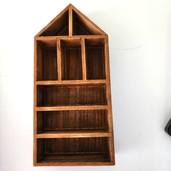 Accents | 12 House Shadow Box Trinket Shelf Mini Trinkets Wall Display ...